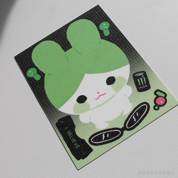 Believe in Mugo Sticker Sheet – mugobunni