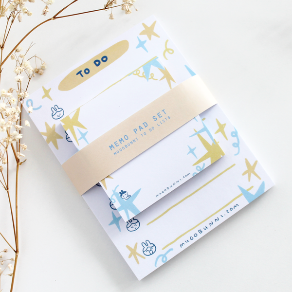 Todo List Memo Pad Sets – mugobunni