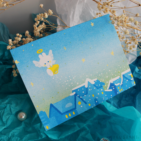 Angel Bun Bun Card Set – mugobunni