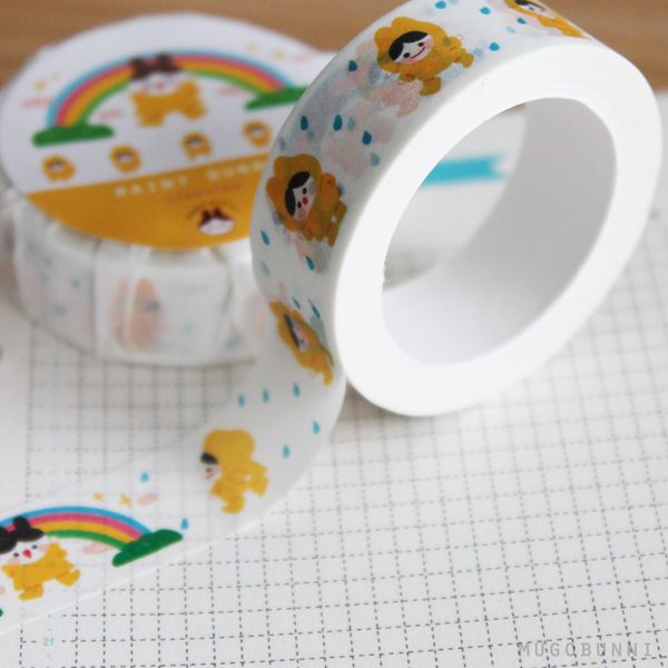 Rainy Bunny Mugo Washi Tape – mugobunni