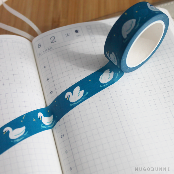 Swan Washi Tape – mugobunni